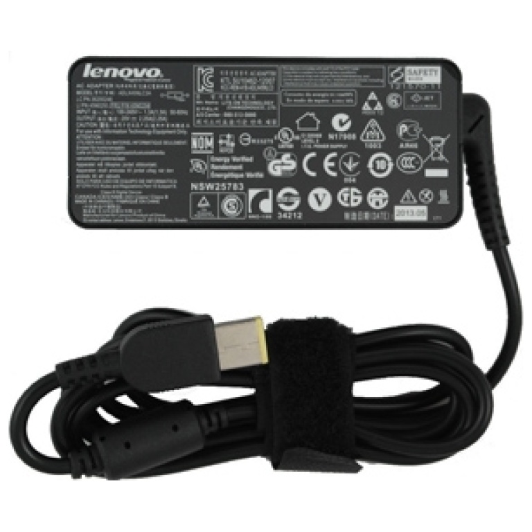 Lenovo Original Charger, Rectangle Tip - Sevenoaks Computers