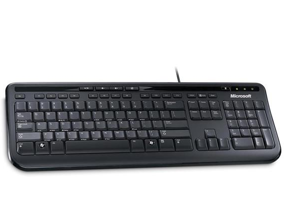 MICROSOFT 600 USB WIRED KEYBOARD - Sevenoaks Computers