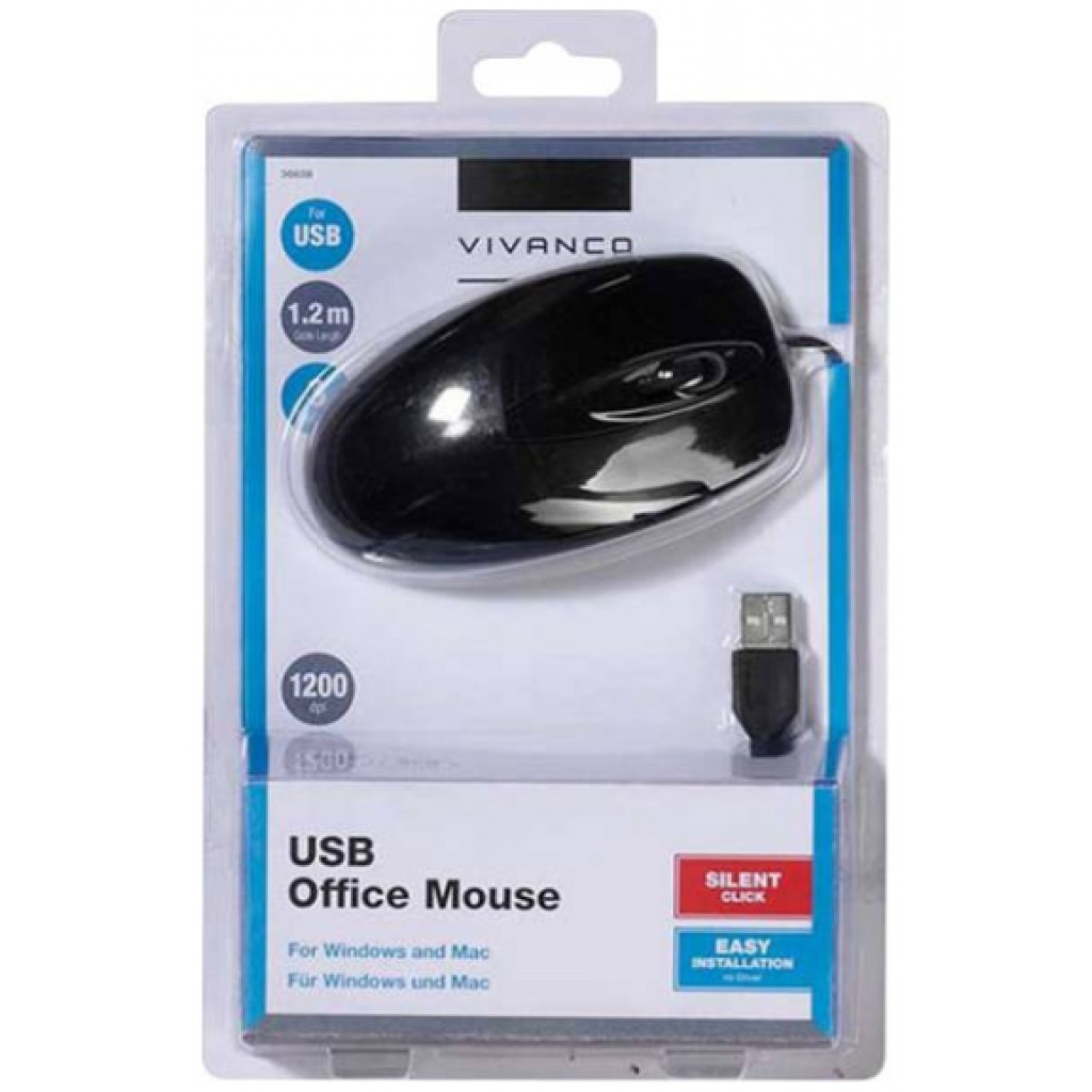 Vivanco USB Office Mouse - Sevenoaks Computers